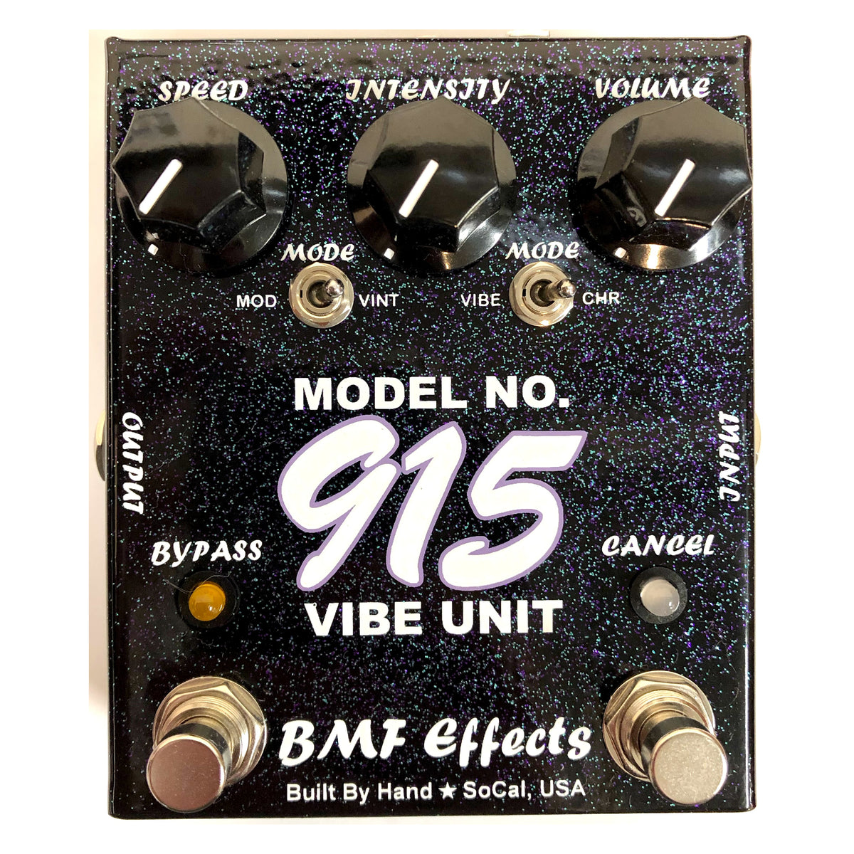 New BMF Effects Model No. 915 Vibe Unit 9V Version Guitar Effects Peda ...